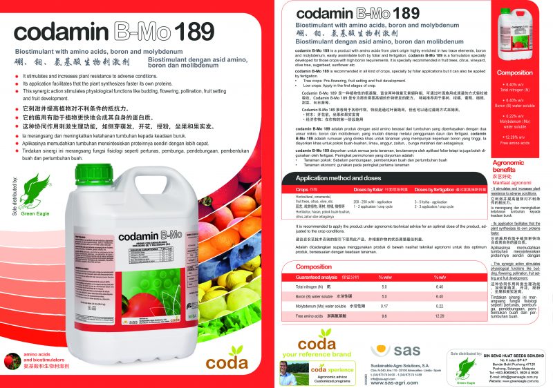 codamin B-Mo 189 - Green Eagle Seeds