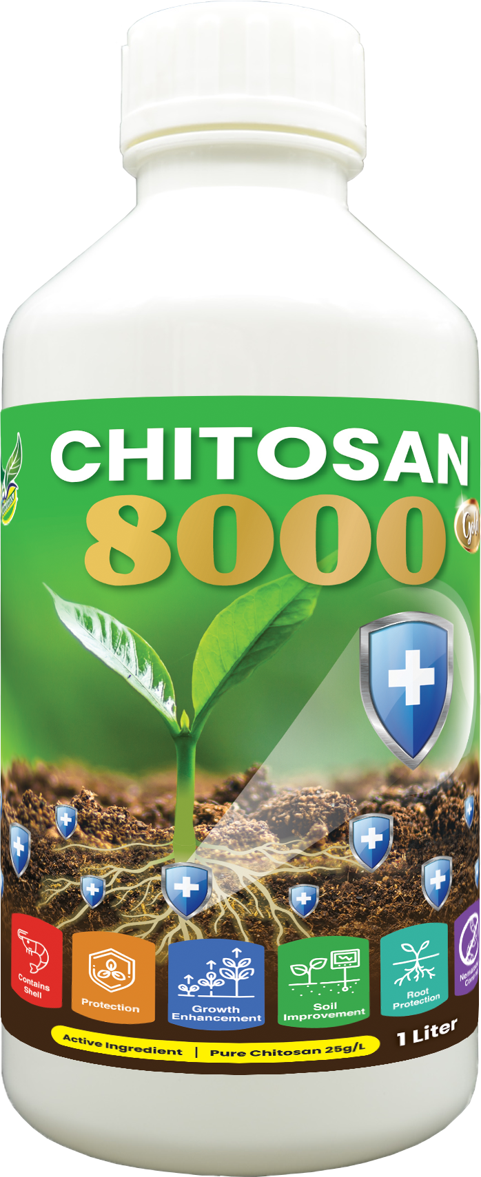 GE Chitosan Gold 8000 - | Organic Nutrient Liquid | Green Eagle Seeds